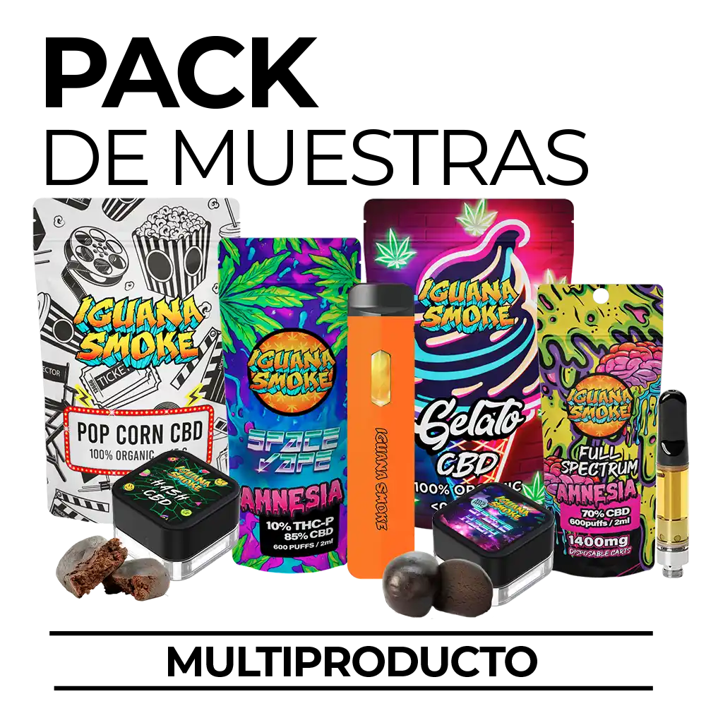 Pack Muestras Iguana Smoke All in One - THE LYF LABS
